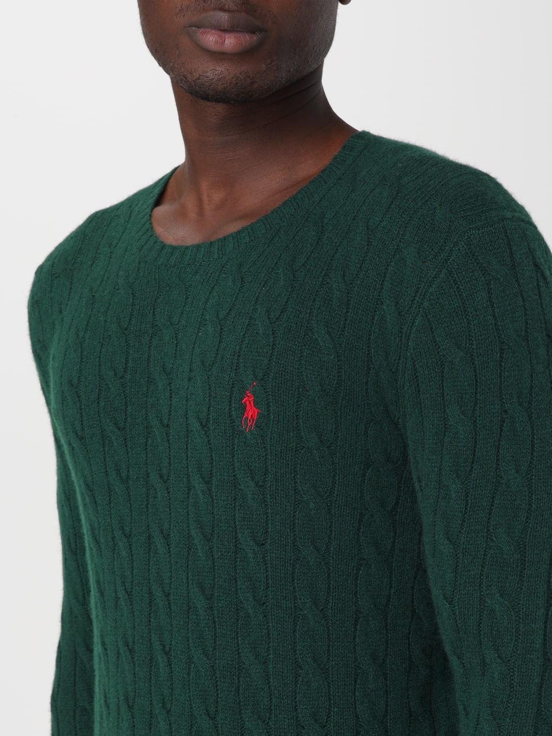 POLO RALPH LAUREN MAGLIA: Maglia in lana e cashmere | Maglia Polo Ralph ...