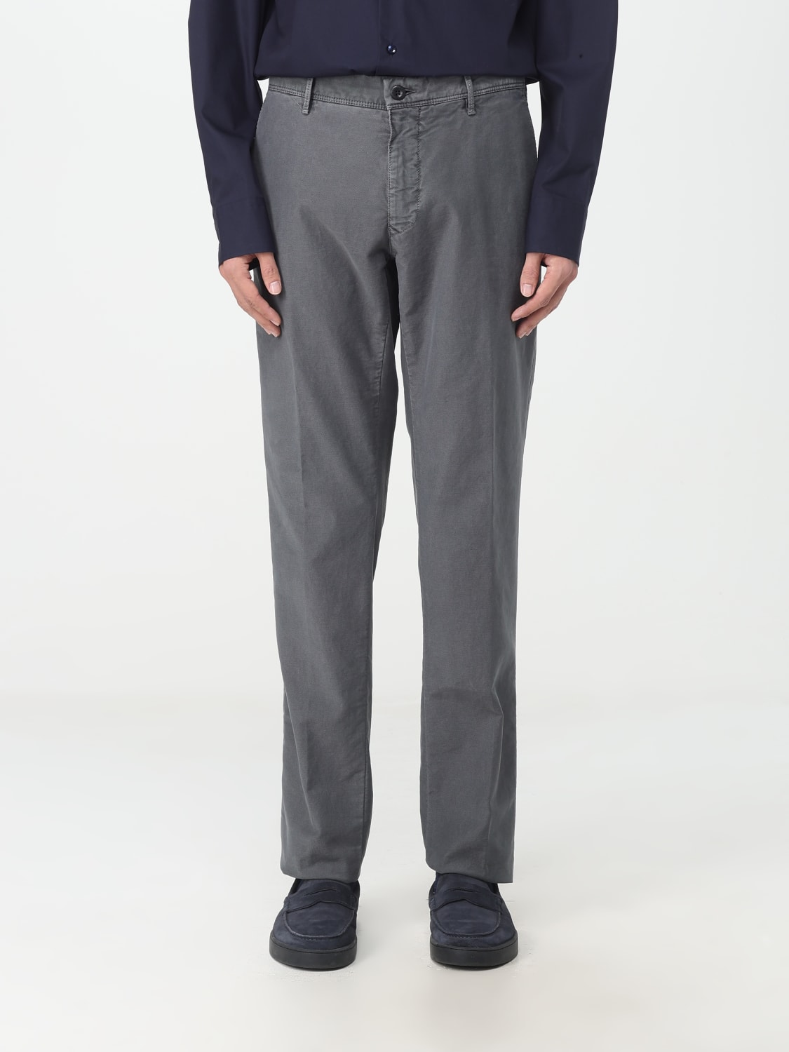 INCOTEX: pants for man - Grey | Incotex pants 17S1004611D online at GIGLIO.COM
