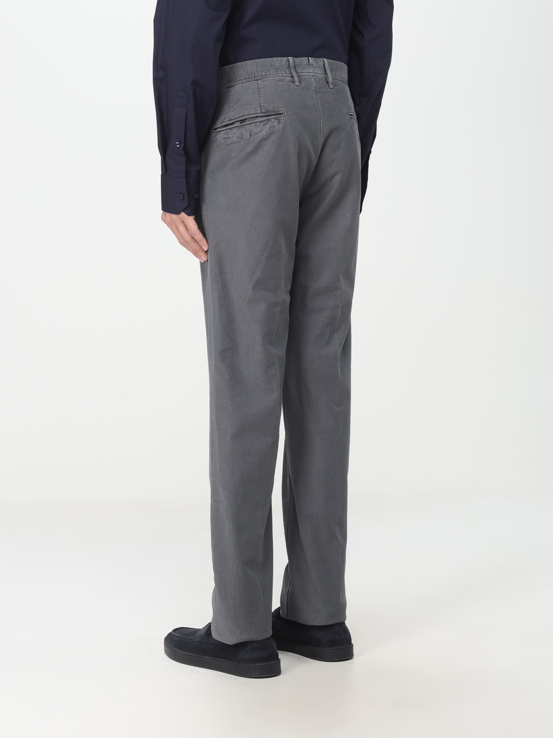 INCOTEX: pants for man - Grey | Incotex pants 17S1004611D online at GIGLIO.COM
