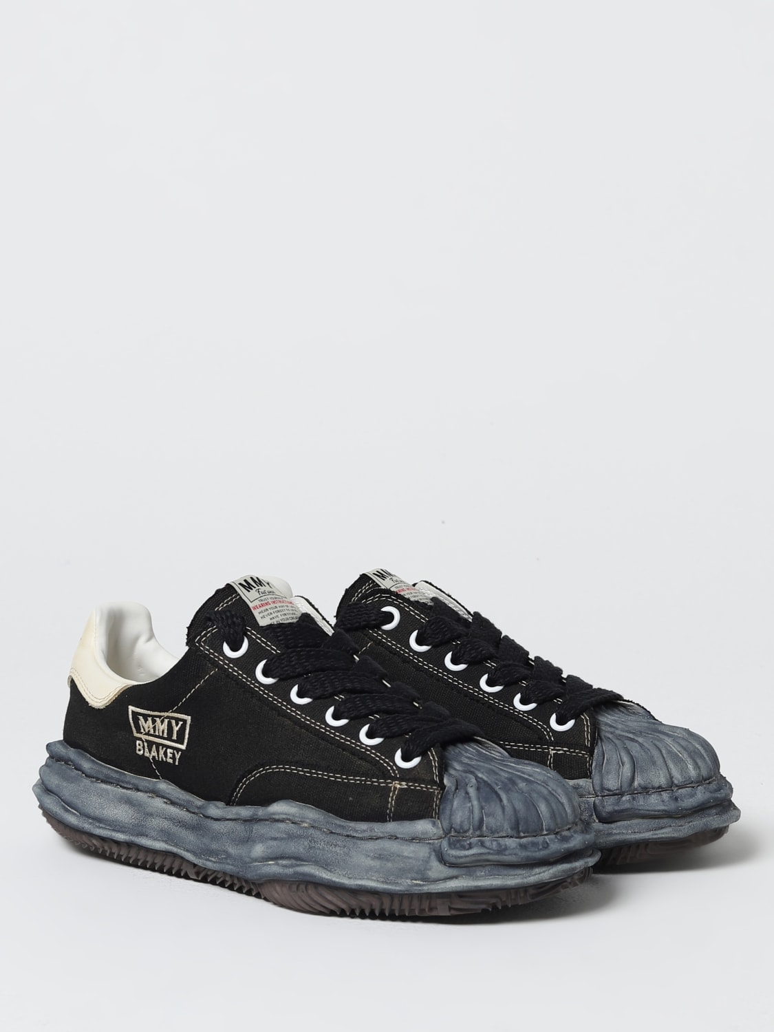 MAISON MIHARA YASUHIRO: sneakers for man - Black | Maison Mihara ...