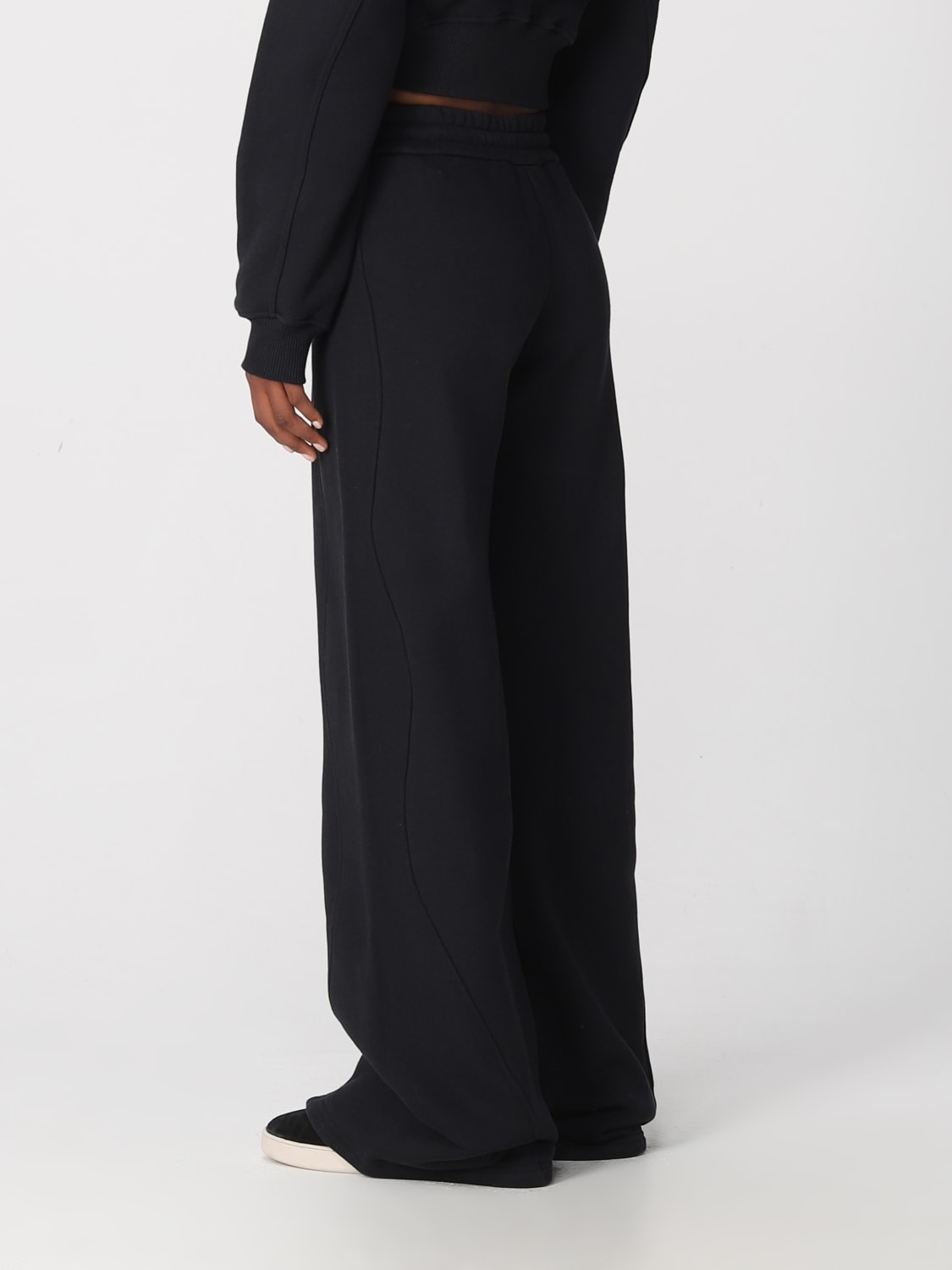 OFF-WHITE Outlet: Pantalon femme - Noir | Pantalon OFF-WHITE ...
