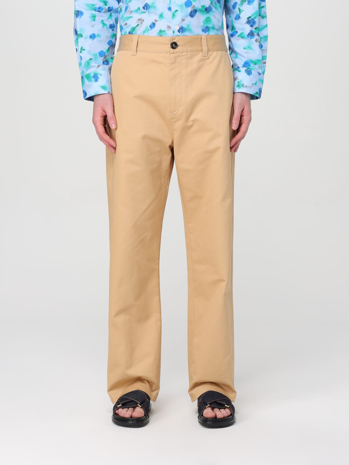MARNI: Pants men - Cream | MARNI pants PUMU0242A0UTC311 online at ...