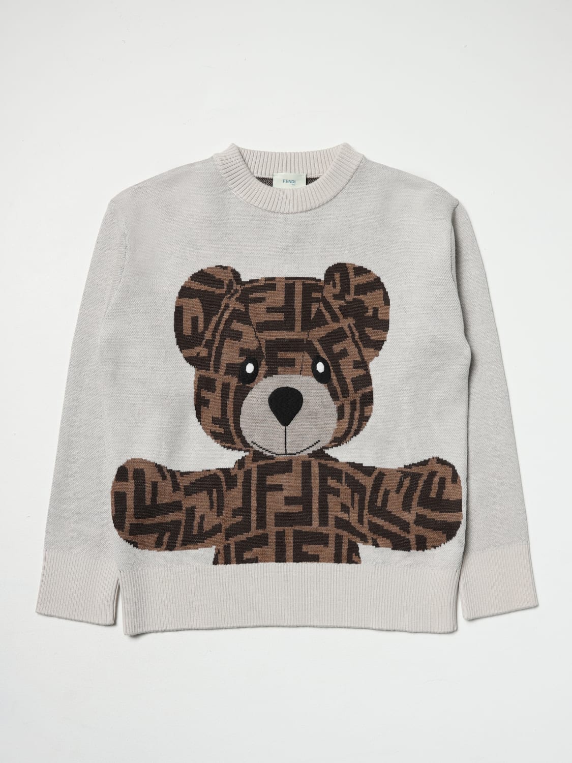 FENDI KIDS Outlet: Sweater kids - White | FENDI KIDS sweater JUG037AJ3E ...