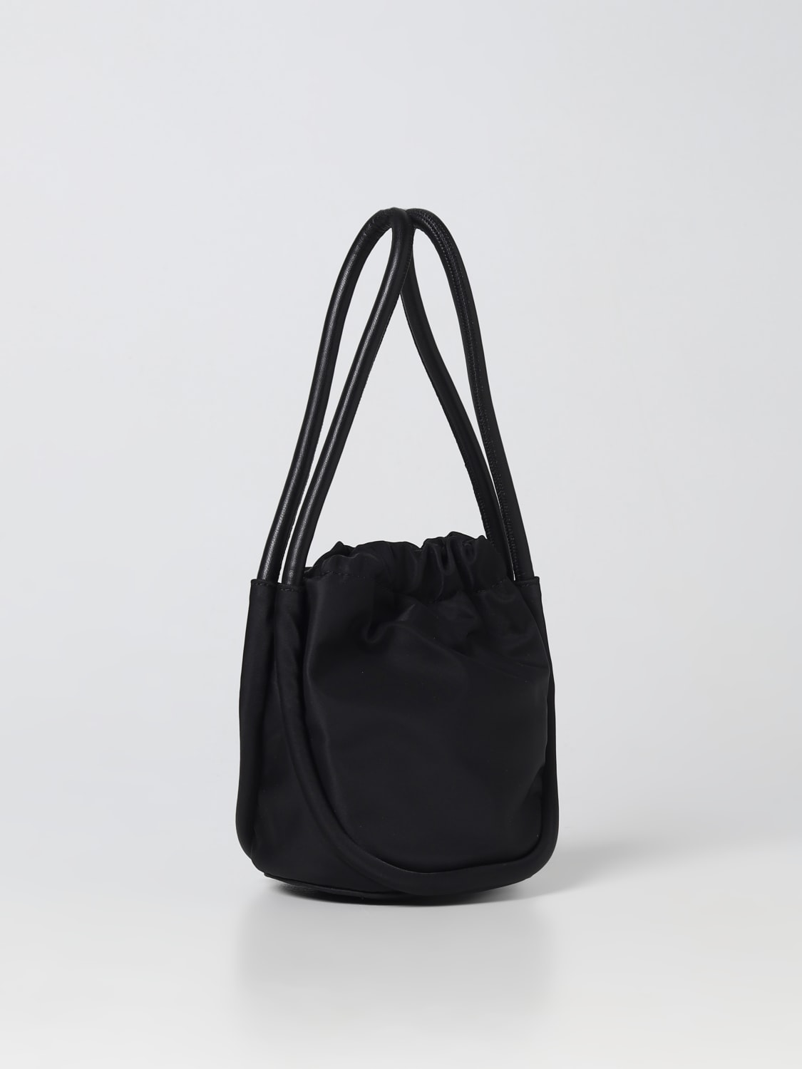 GANNI: bag in recycled nylon - Black | Ganni mini bag A4356 online on ...