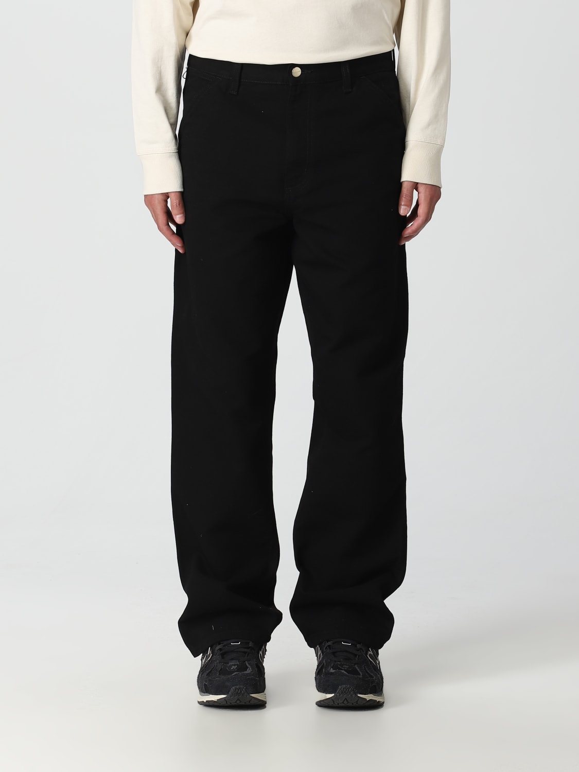 CARHARTT WIP: pants for man - Black | Carhartt Wip pants I031497 online ...