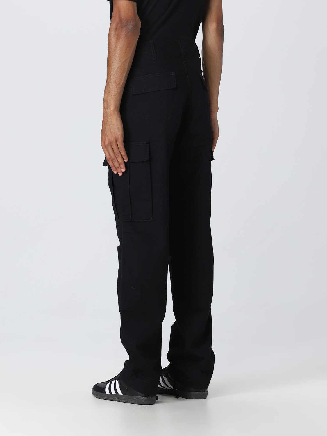 CARHARTT WIP: pants for man - Black | Carhartt Wip pants I032467 online ...