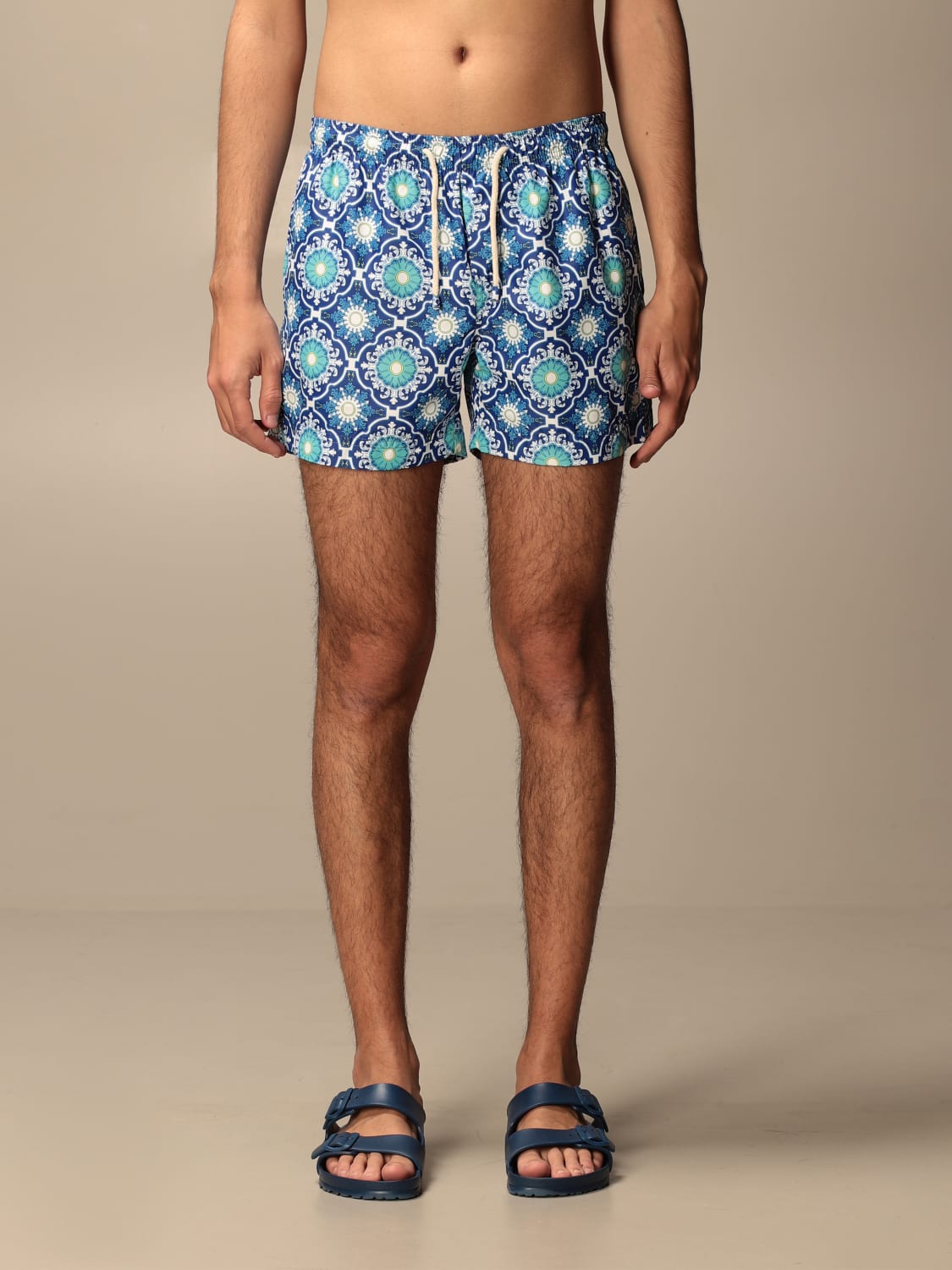 PENINSULA: 수영복 남성 - 블루 | GIGLIO.COM에서 Peninsula 수영복 ANACAPRI ELASTICO ...