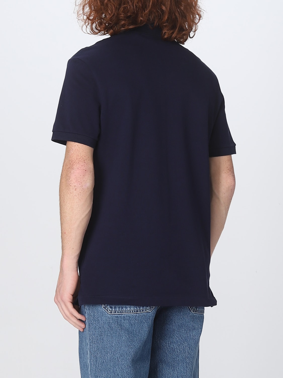 Lacoste Outlet: Polo shirt men - Blue | Lacoste polo shirt PH4012 online at GIGLIO.COM