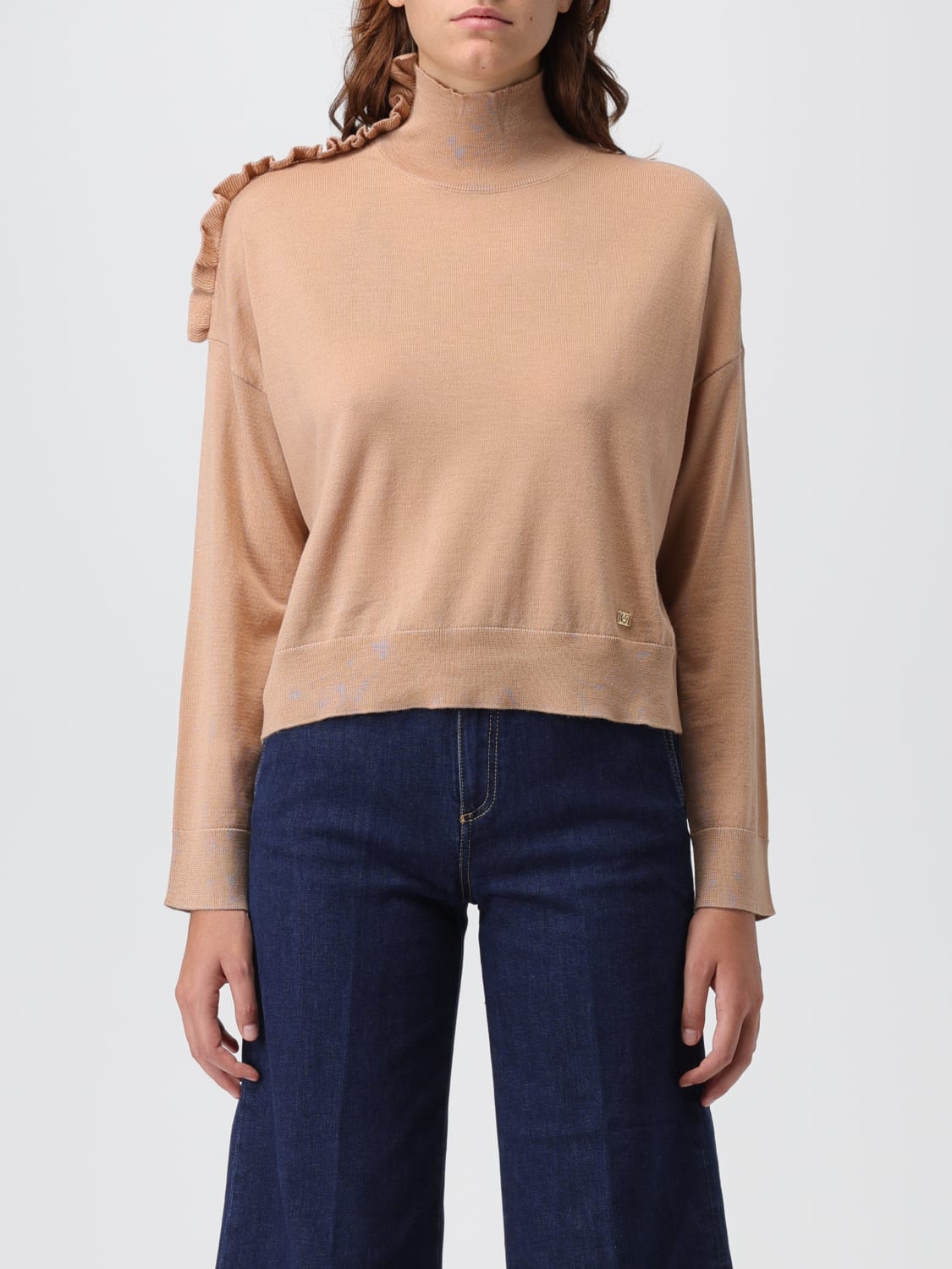 Pinko Outlet: Sweater woman - Beige | Pinko sweater 101992A189 online ...