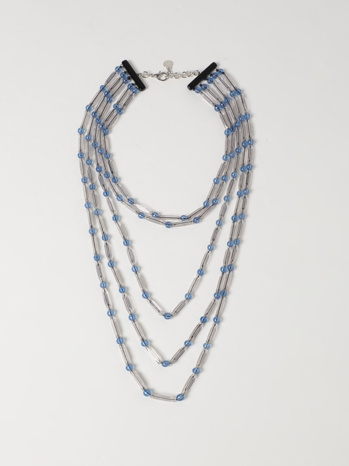 Emporio Armani multi strand necklace in resin