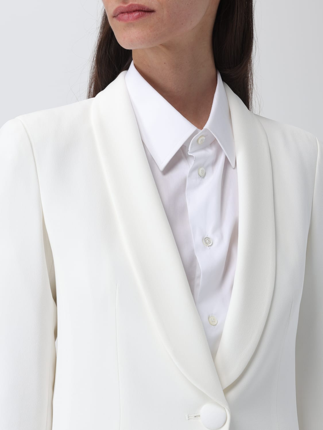 Armani white blazer store