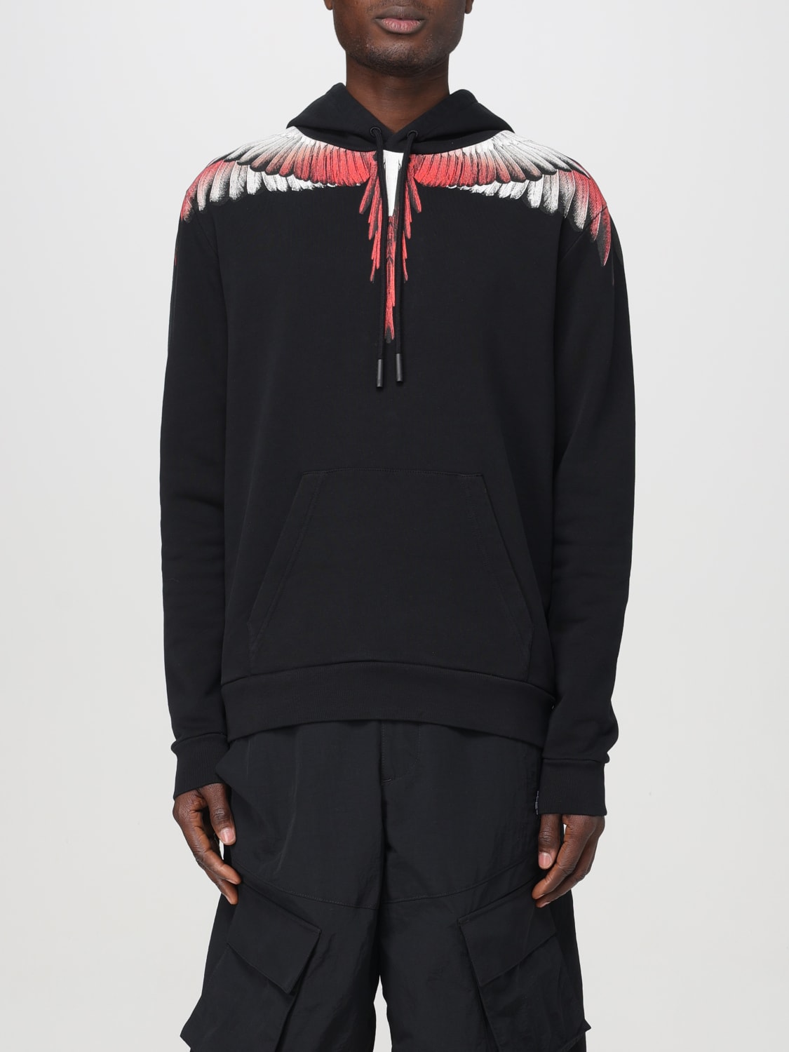 MARCELO BURLON COUNTY OF MILAN: Sweatshirt men - Black | Marcelo Burlon ...