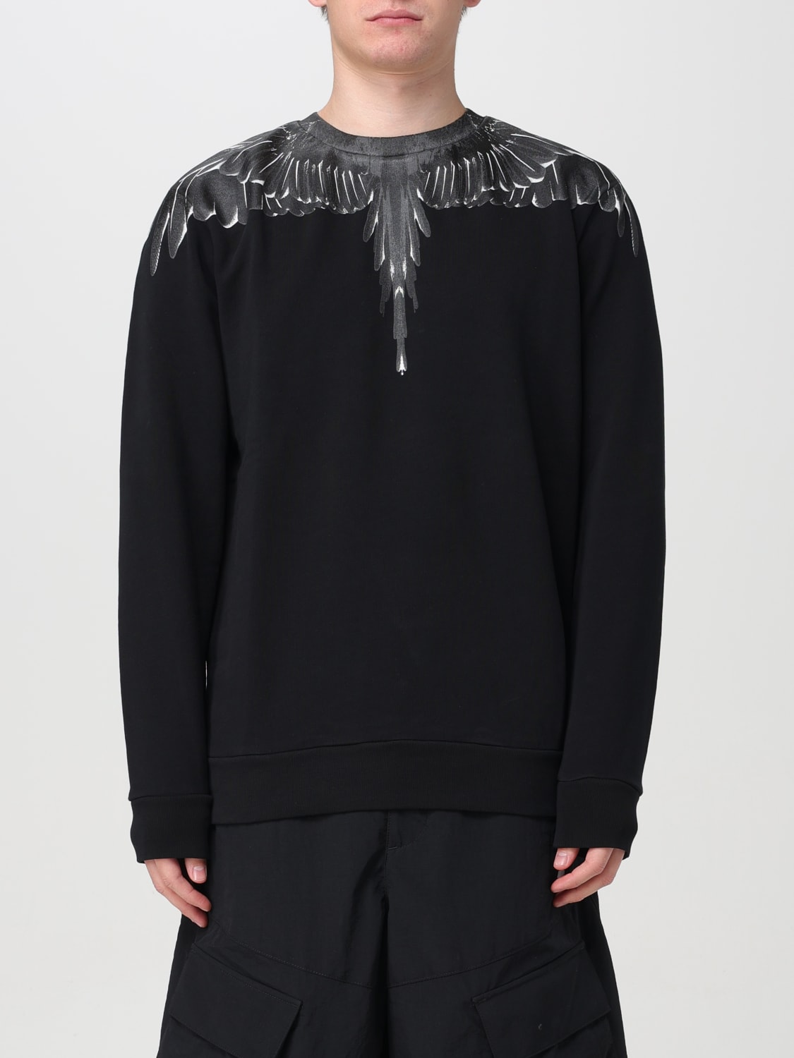 MARCELO BURLON: Sweatshirt men County Of Milan - Black 1 | Marcelo ...