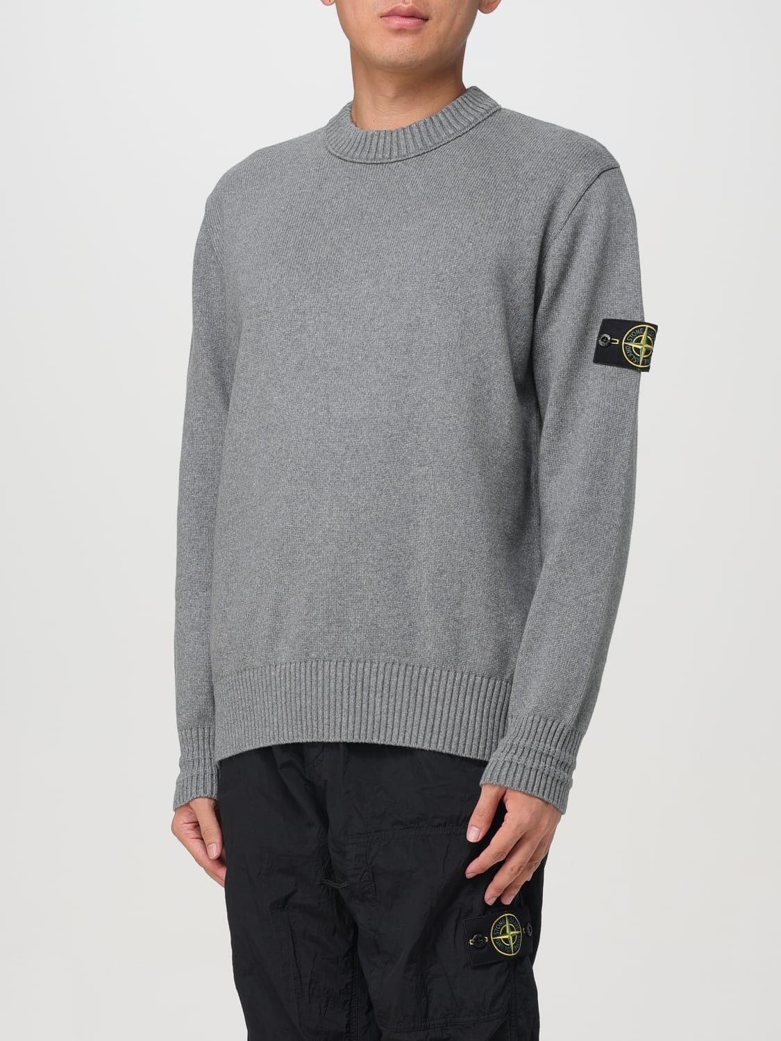STONE ISLAND: Sweater men - Grey | Stone Island sweater STONE ISLAND: Sweater men - Grey | Stone Island sweater