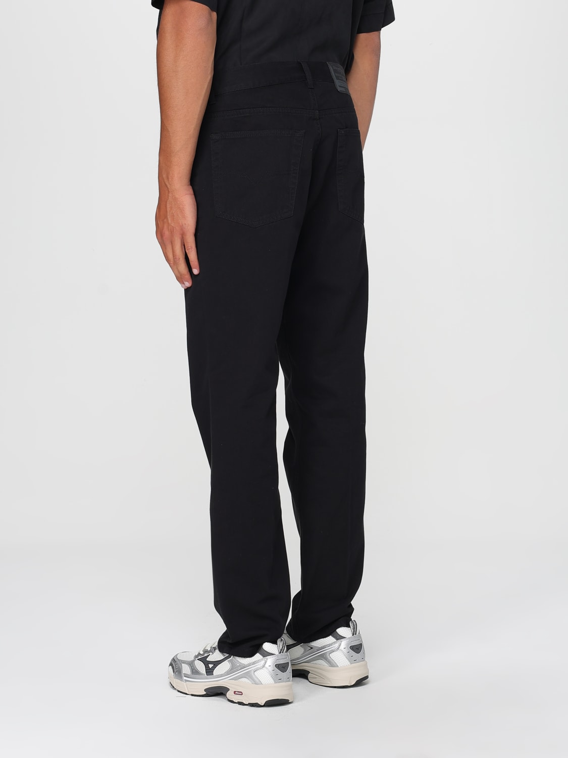 DIESEL: Pants men - Black | Diesel jeans A176850JQAL online at GIGLIO.COM