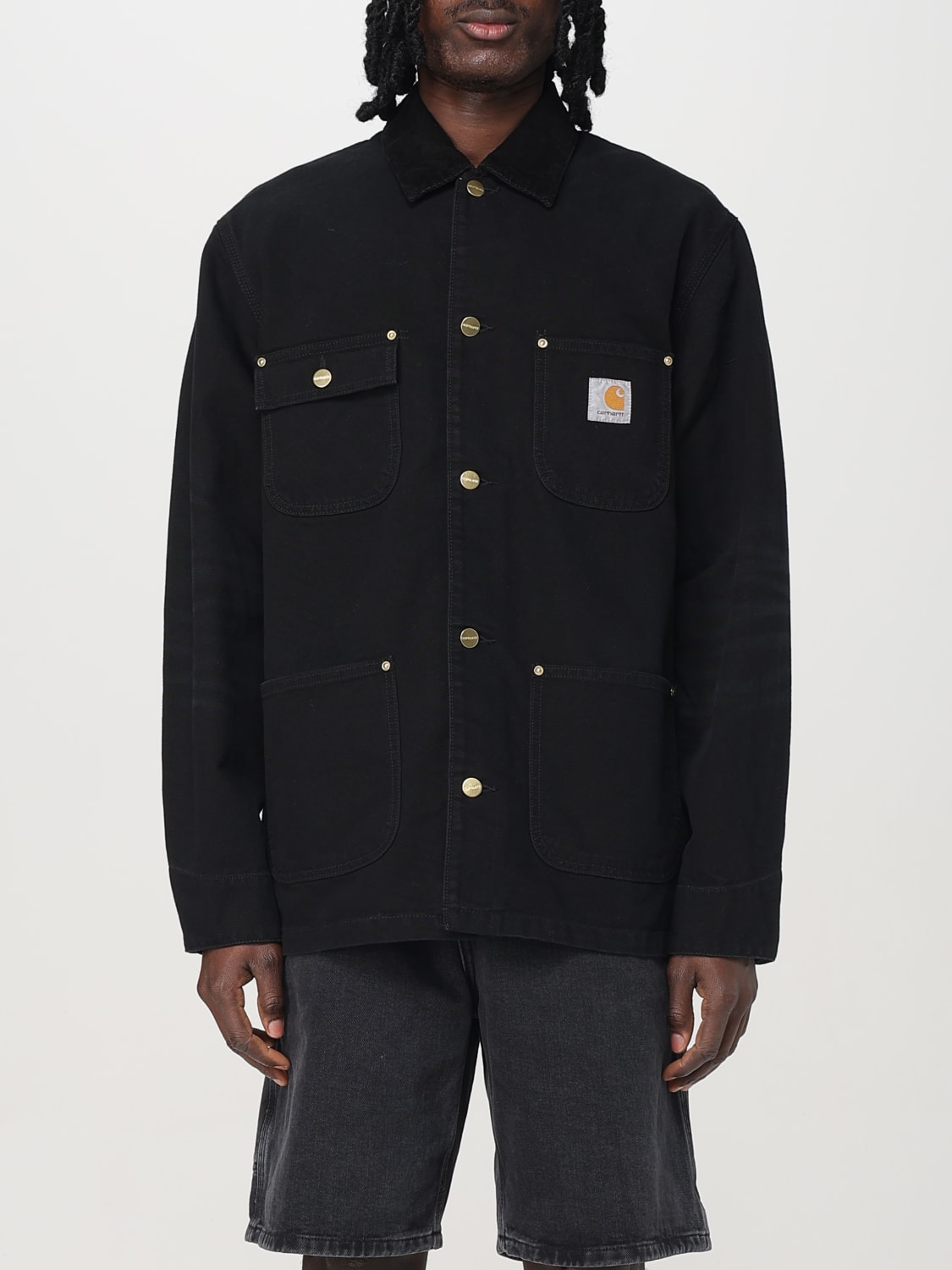 CARHARTT WIP: Jacket men - Black | Carhartt Wip jacket I035281 online ...