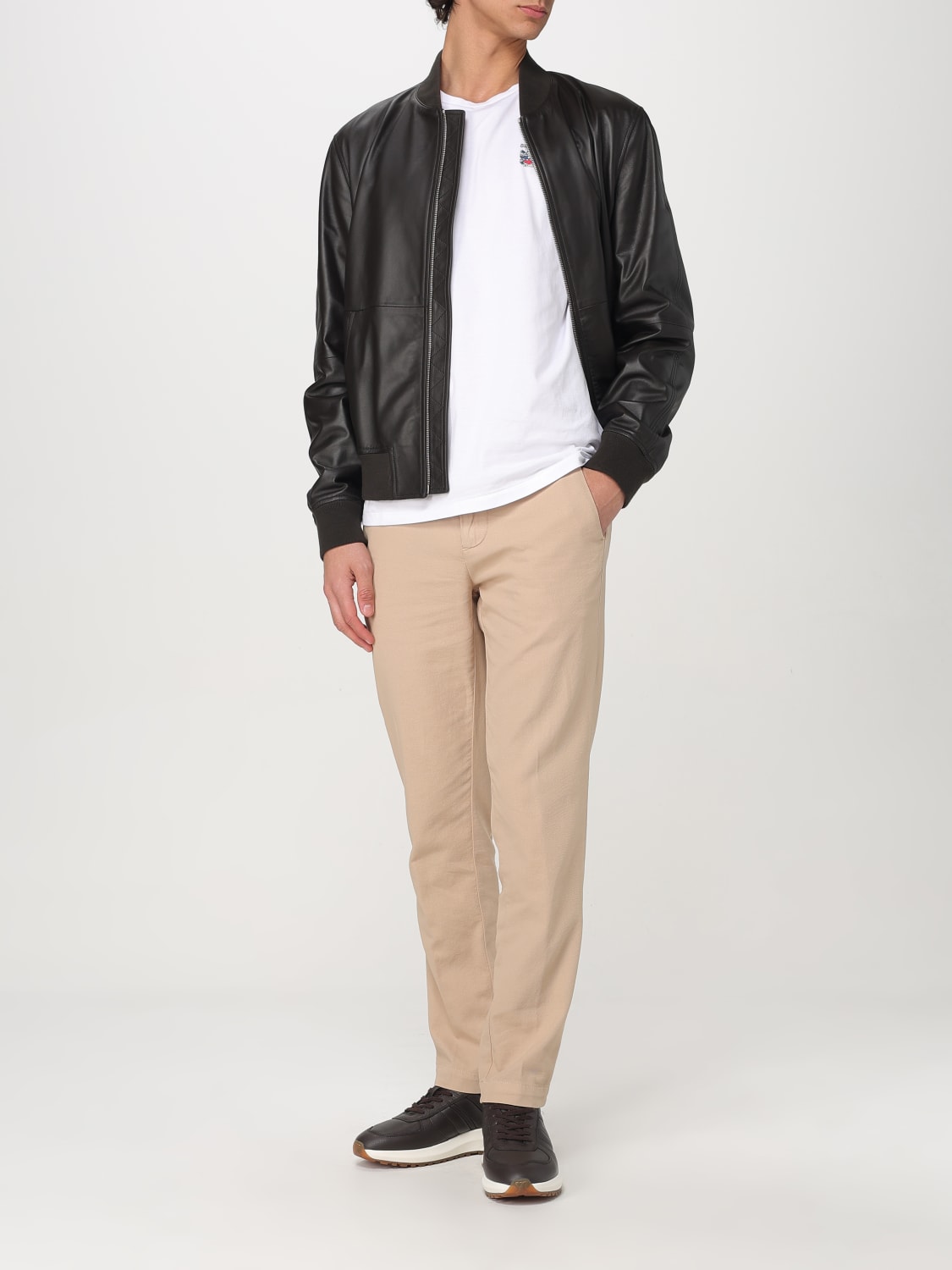 BALLY: Jacket men - Black | Bally jacket MLE054PE001 online at GIGLIO.COM