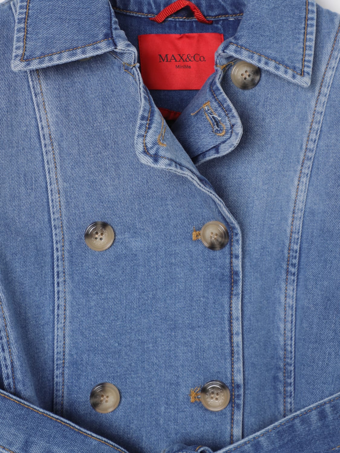 MAX&CO. KID: Jacket kids - Denim | Max&Co. Kid jacket MX0109MX066 online at GIGLIO.COM