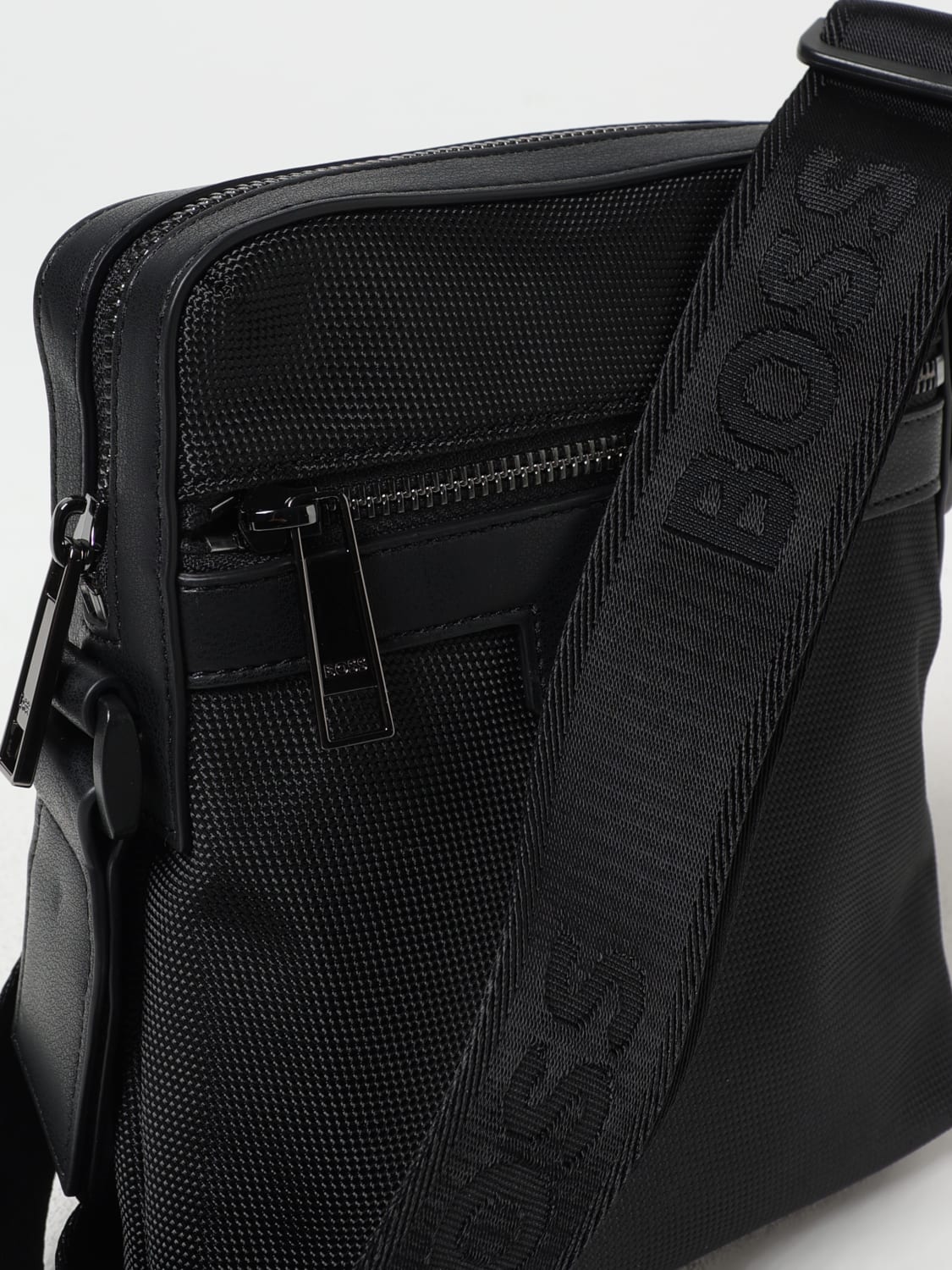 BOSS: Bags men - Black | Boss shoulder bag 50536169 online at GIGLIO.COM