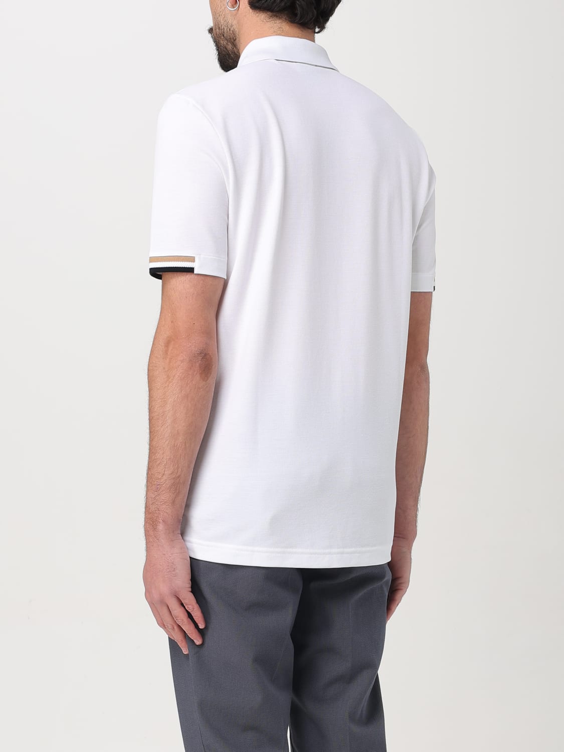 BOSS: Polo shirt men - White | Boss polo shirt 50467113 online at ...