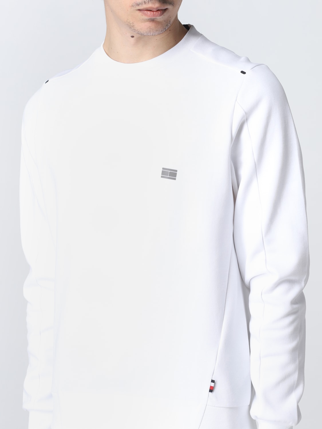 Tommy hilfiger white sweatshirt mens store