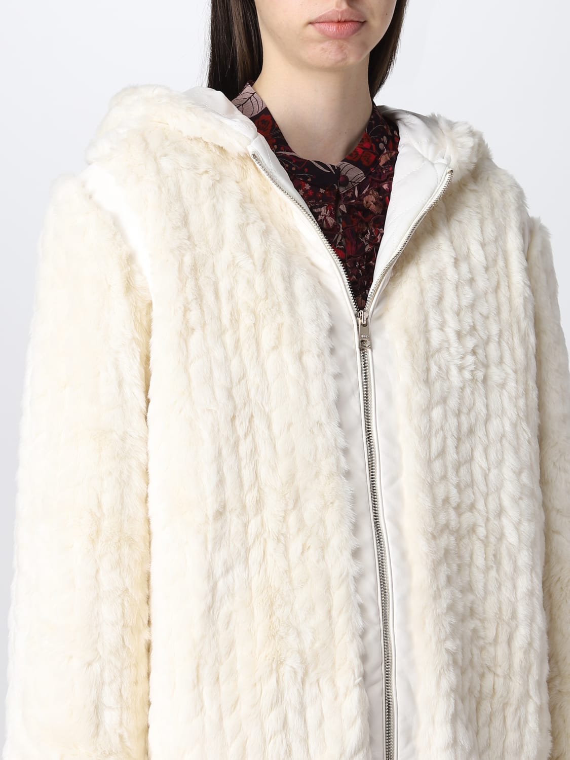 Liu Jo Outlet: Giacca donna - Bianco | Giacca Liu Jo WF2036E0792 online ...