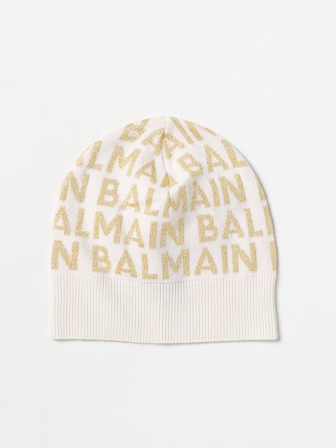 BALMAIN: Hat kids Kids - White | Balmain hat BT0A37Z1849 online at ...