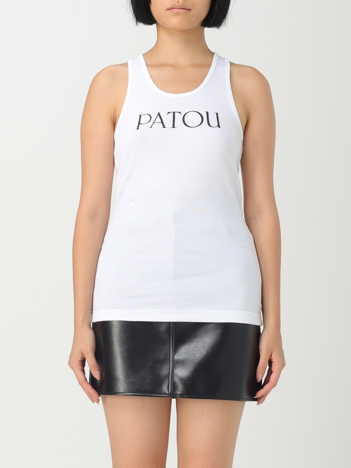 PATOU: Top woman - White | Patou top JE0159994 online at GIGLIO.COM