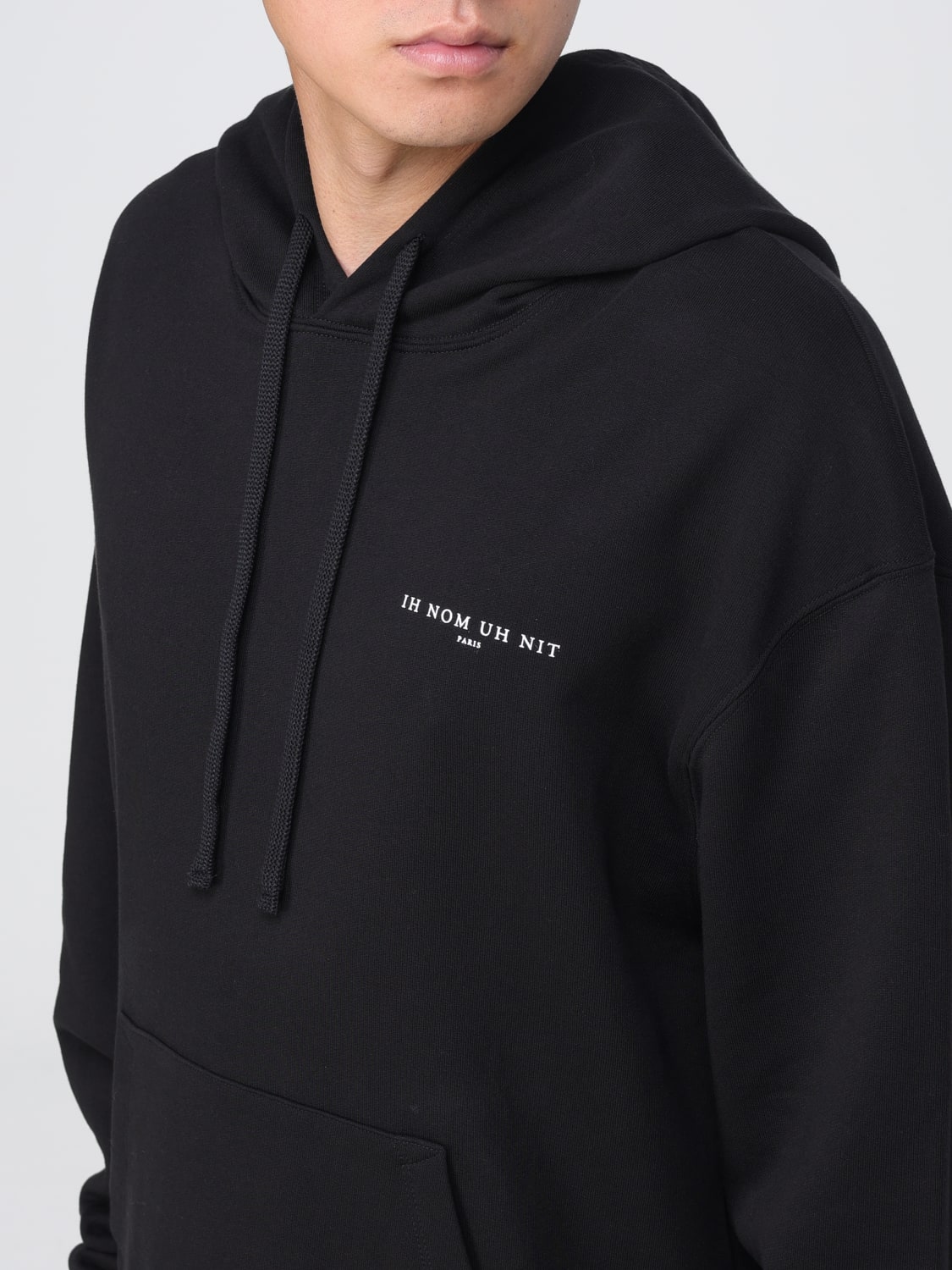 Ih Nom Uh Nit Outlet: Sweater men - Black | Ih Nom Uh Nit sweater ...