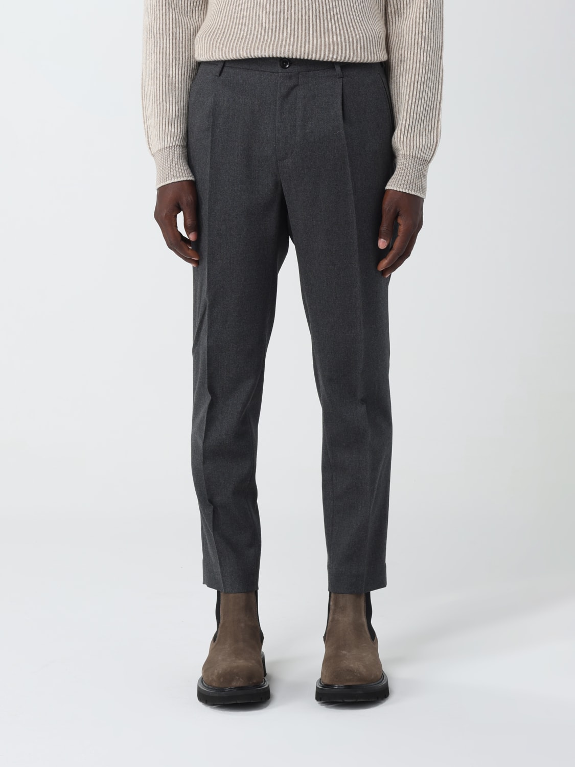 Incotex Outlet: Pants men - Grey | Incotex pants TSR5414536A online at GIGLIO.COM