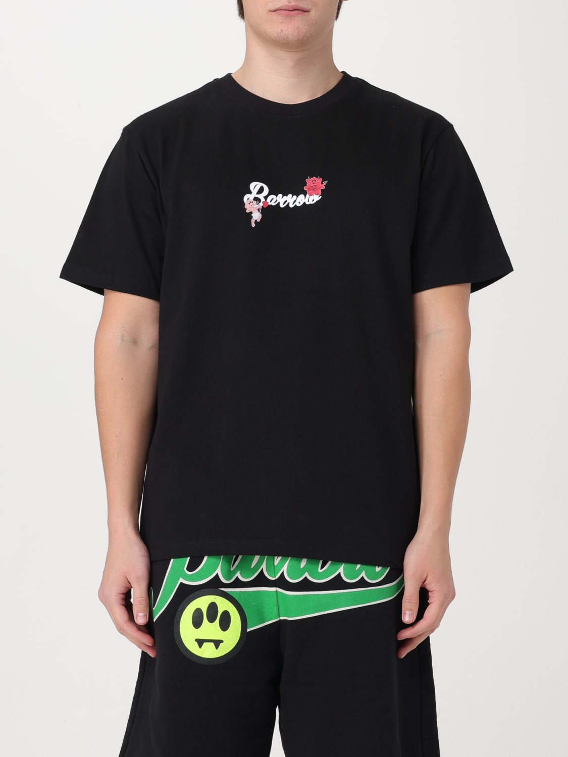 BARROW: T-shirt men - Black | Barrow t-shirt S4BWUATH095 online at ...