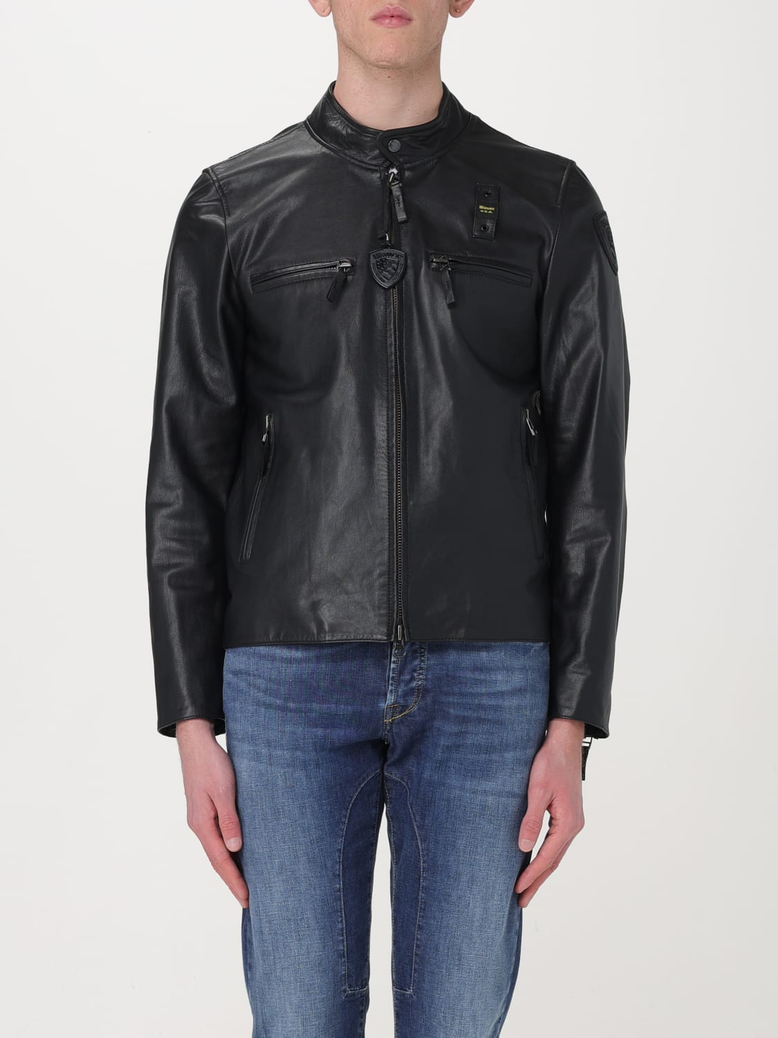 BLAUER: Jacket men - Black | Blauer jacket 24SBLUL02419006543 online at ...
