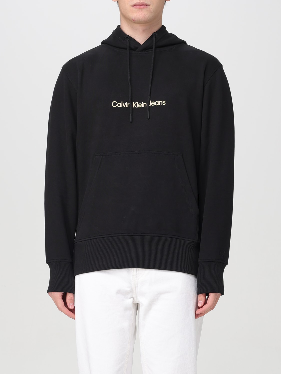 CK JEANS: Sweatshirt men - Black | CK JEANS sweatshirt J30J325353 ...