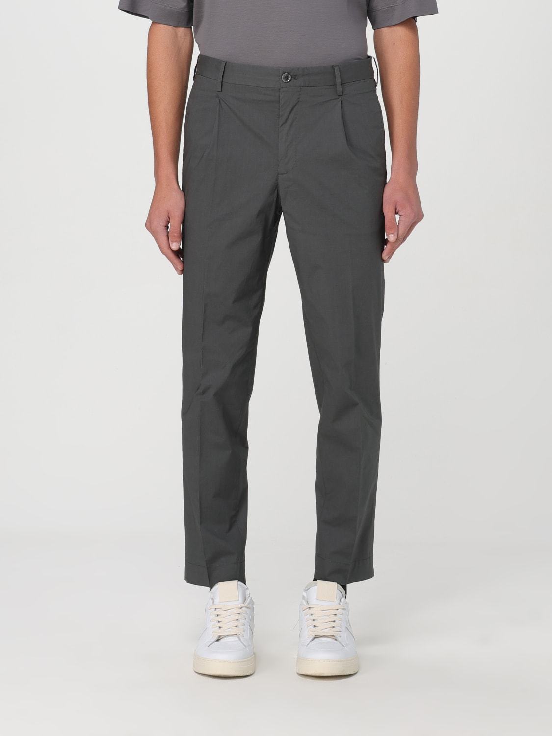 INCOTEX: Pants men - Grey 1 | Incotex pants ZR541W9208A online at GIGLIO.COM