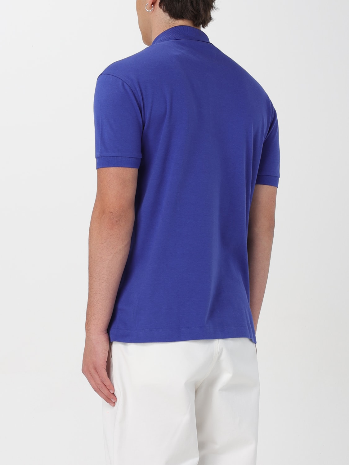 FERRARI: T-shirt men - Blue | Ferrari polo shirt 48300 online at GIGLIO.COM