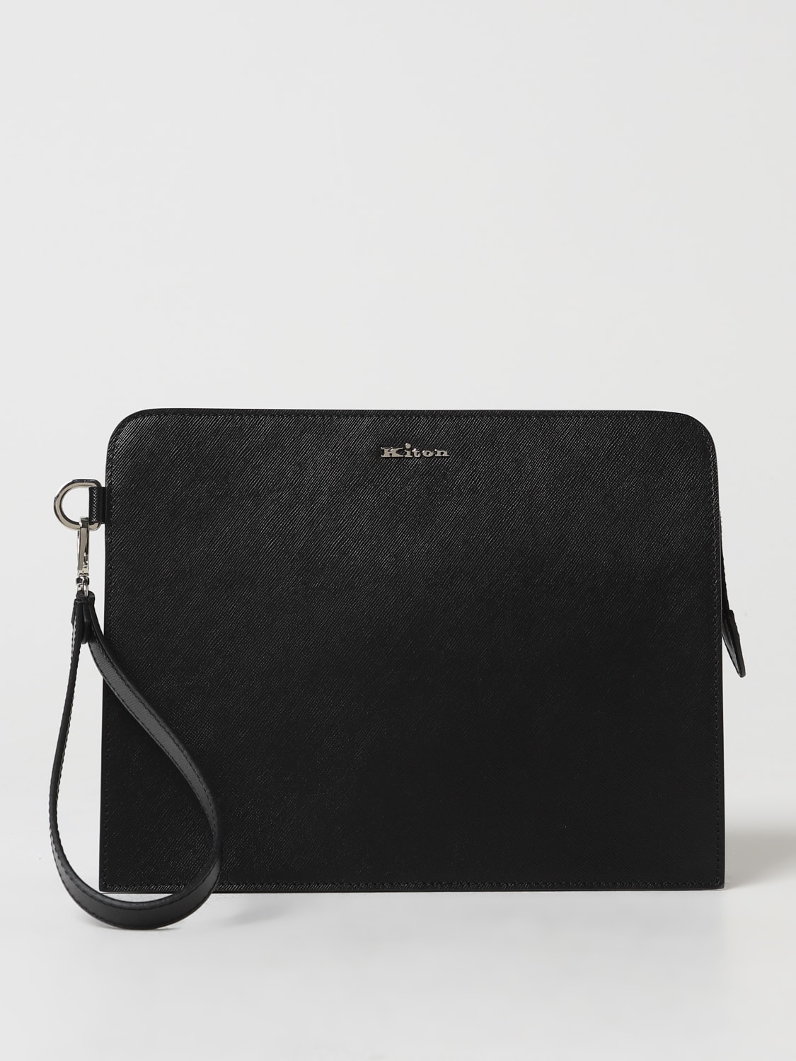 KITON: Bags men - Black | Kiton briefcase UBA0010N0100301008 online at ...