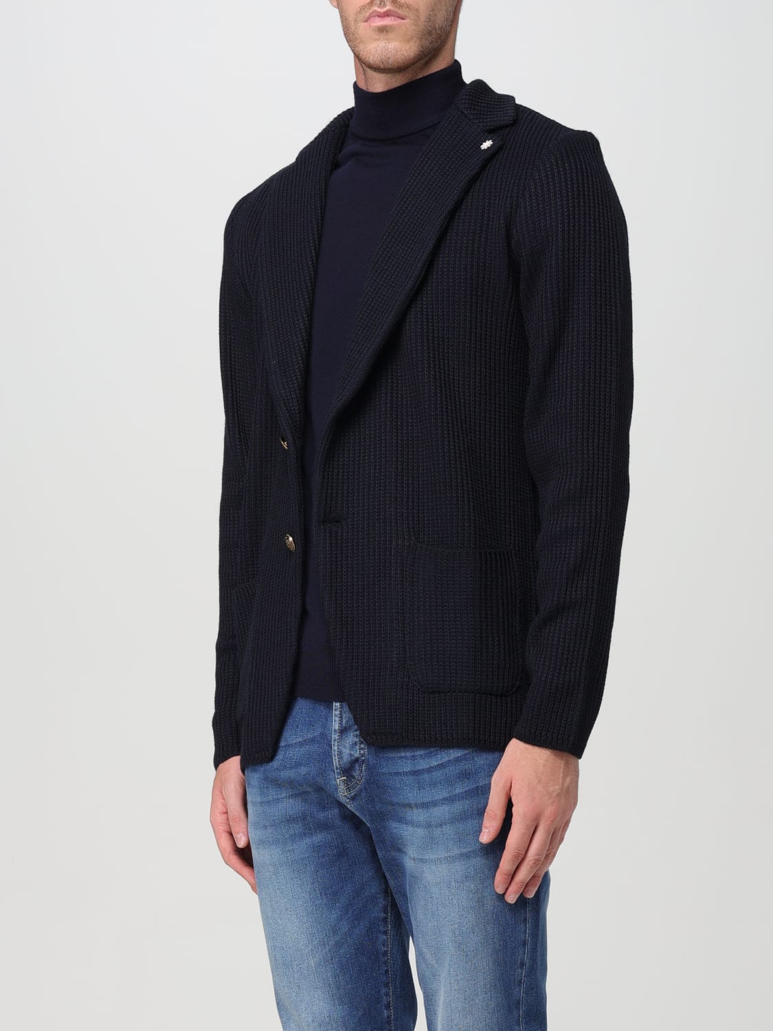 MANUEL RITZ: Blazer men - Blue | Manuel Ritz blazer 3732M590Y243572 ...