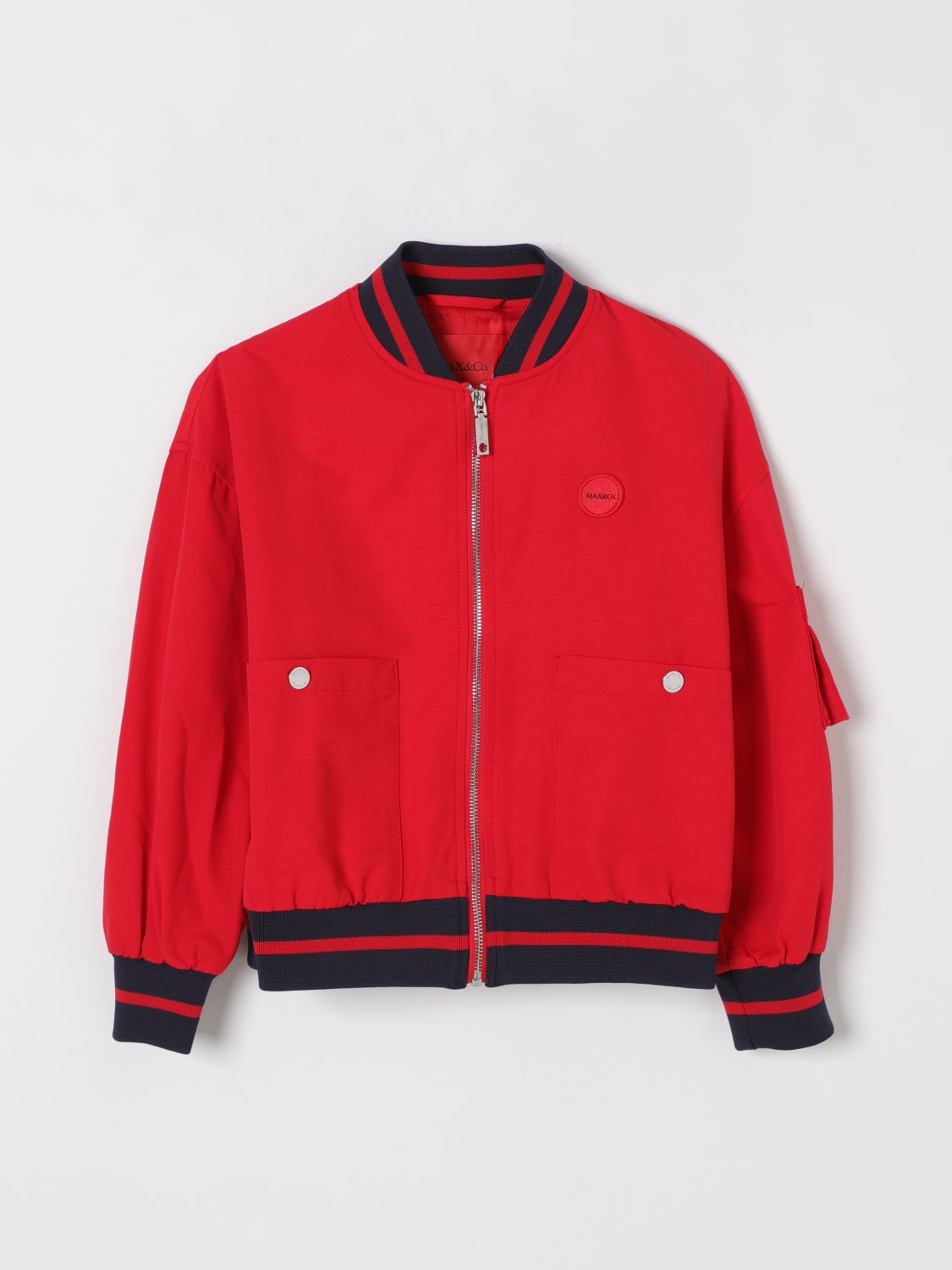 MAX&CO. KID: Jacket kids - Red | Max&Co. Kid jacket MX0149MX003 online at GIGLIO.COM