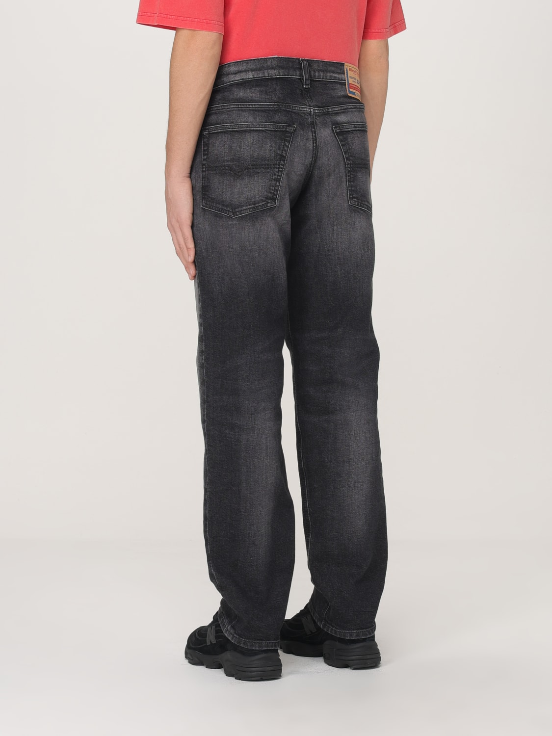 DIESEL: Jeans men - Grey | Diesel jeans A1022909L5 online at GIGLIO.COM