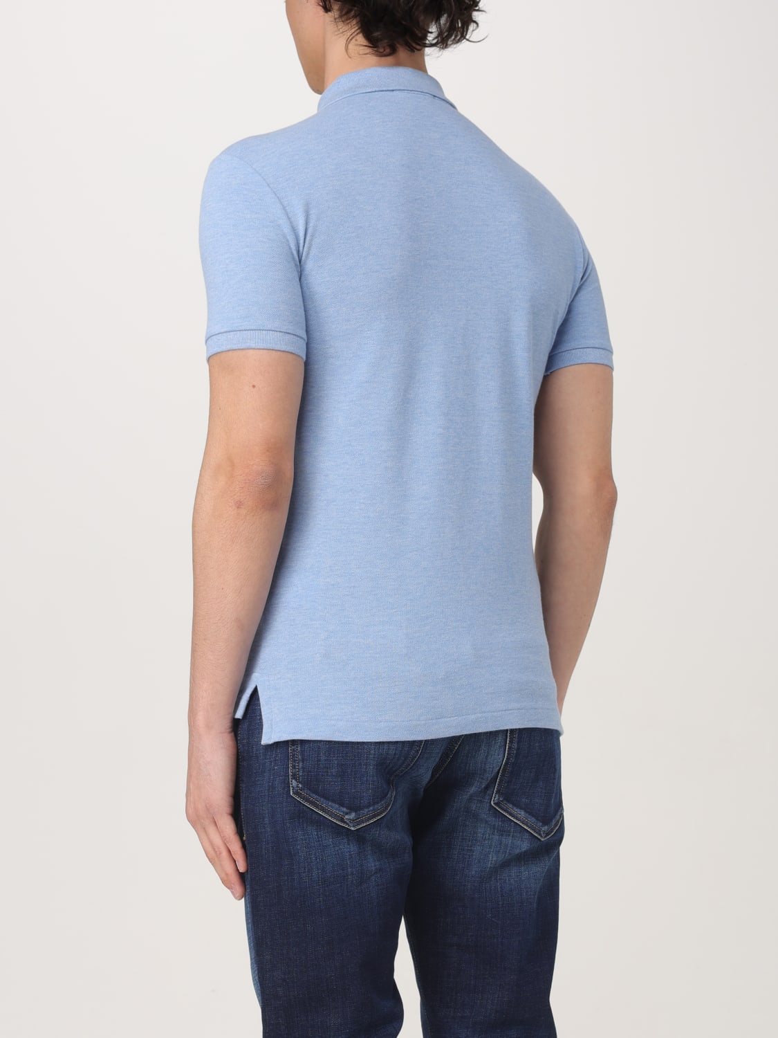 POLO RALPH LAUREN: Polo shirt men - Turquoise | Polo Ralph Lauren polo shirt 710548797 online at ...