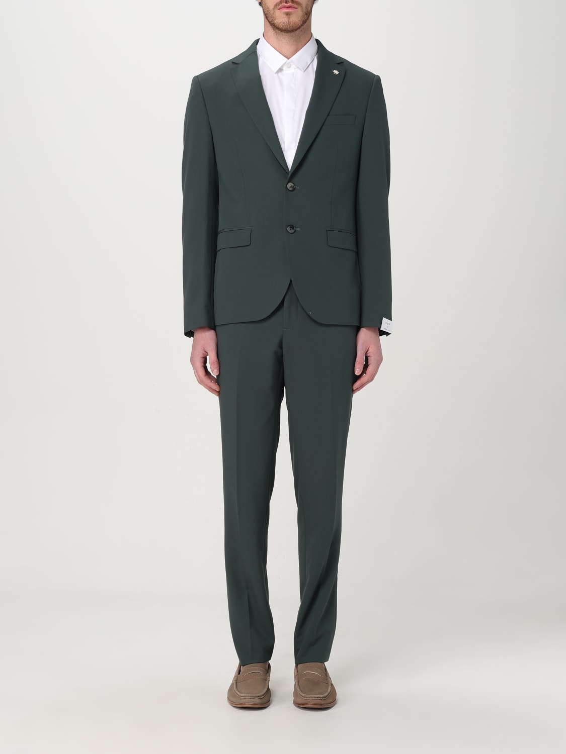 Manuel Ritz Outlet: Suit men - Green | Manuel Ritz suit 3832A3109253104 ...