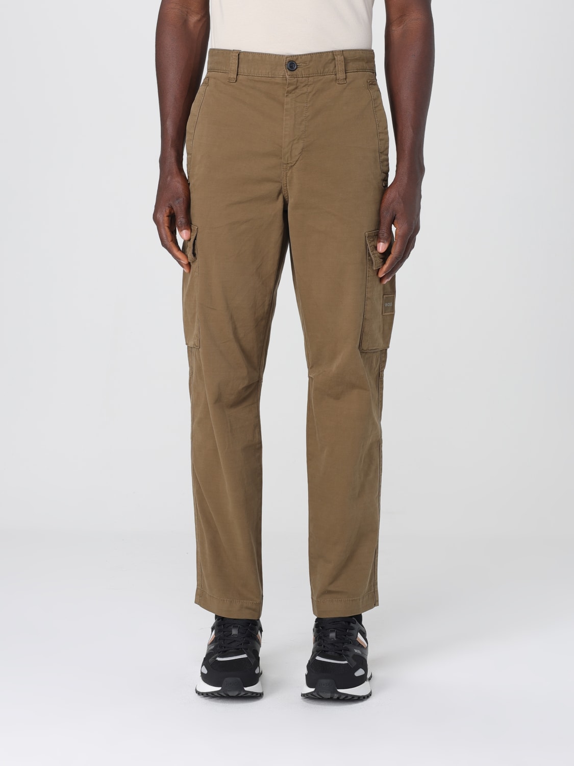 BOSS: Pants men - Green | Boss pants 50530599 online at GIGLIO.COM