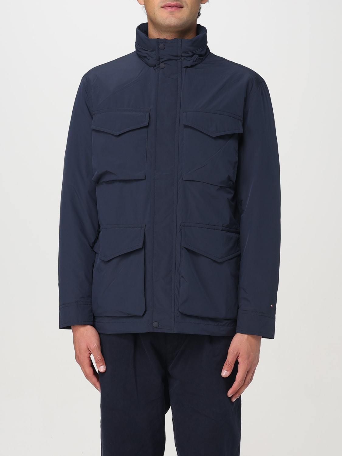 TOMMY HILFIGER: Jacket men - Blue | Tommy Hilfiger jacket MW0MW37632 ...