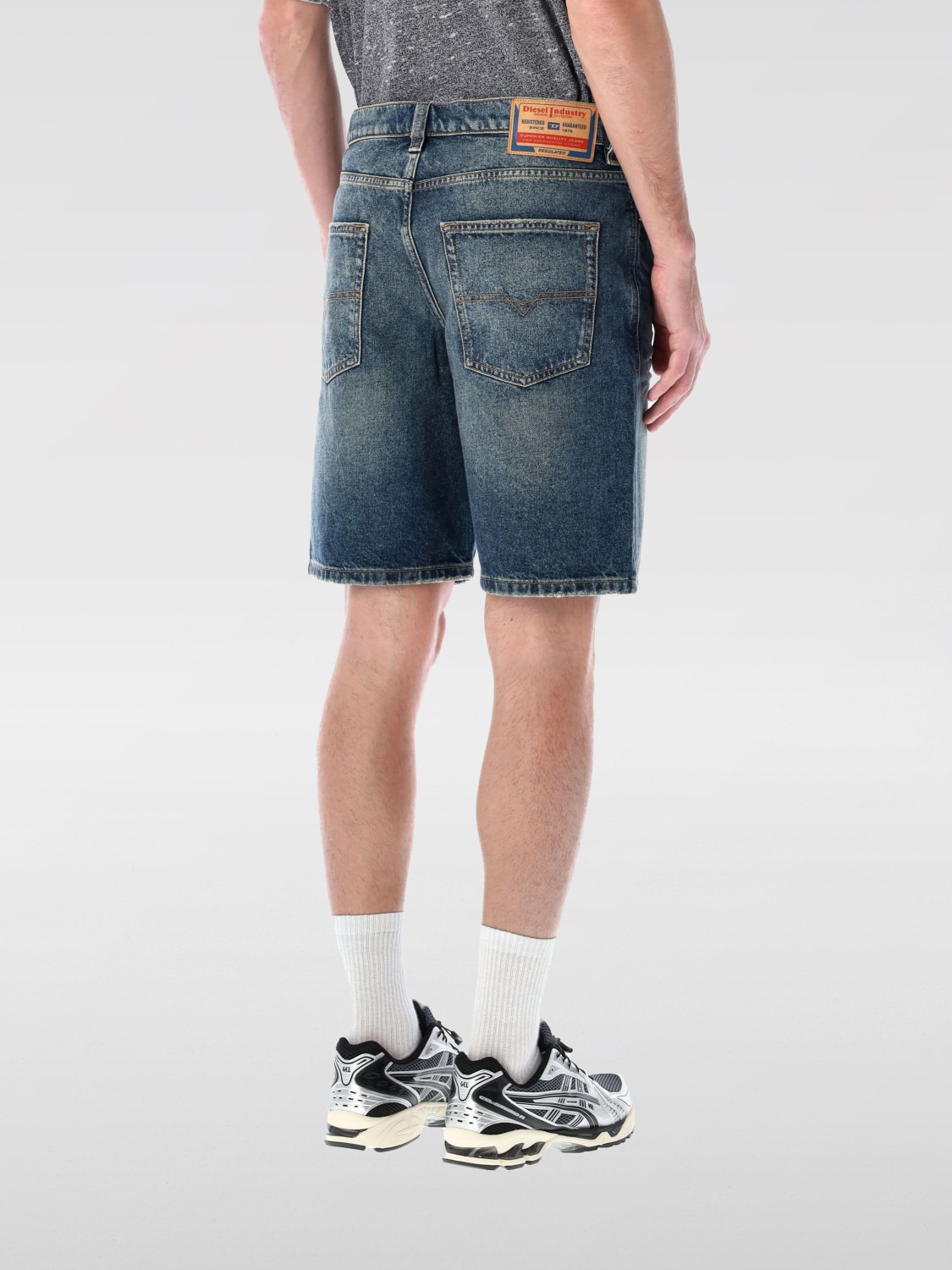 DIESEL: Short men - Blue | Diesel short A064300GRDS online at GIGLIO.COM