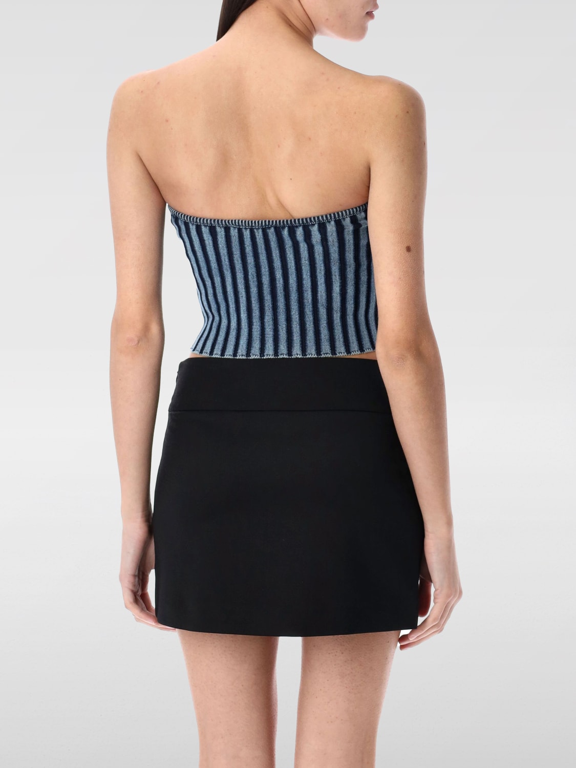 DIESEL: Top woman - Blue | Diesel top A057700HEAS online at GIGLIO.COM