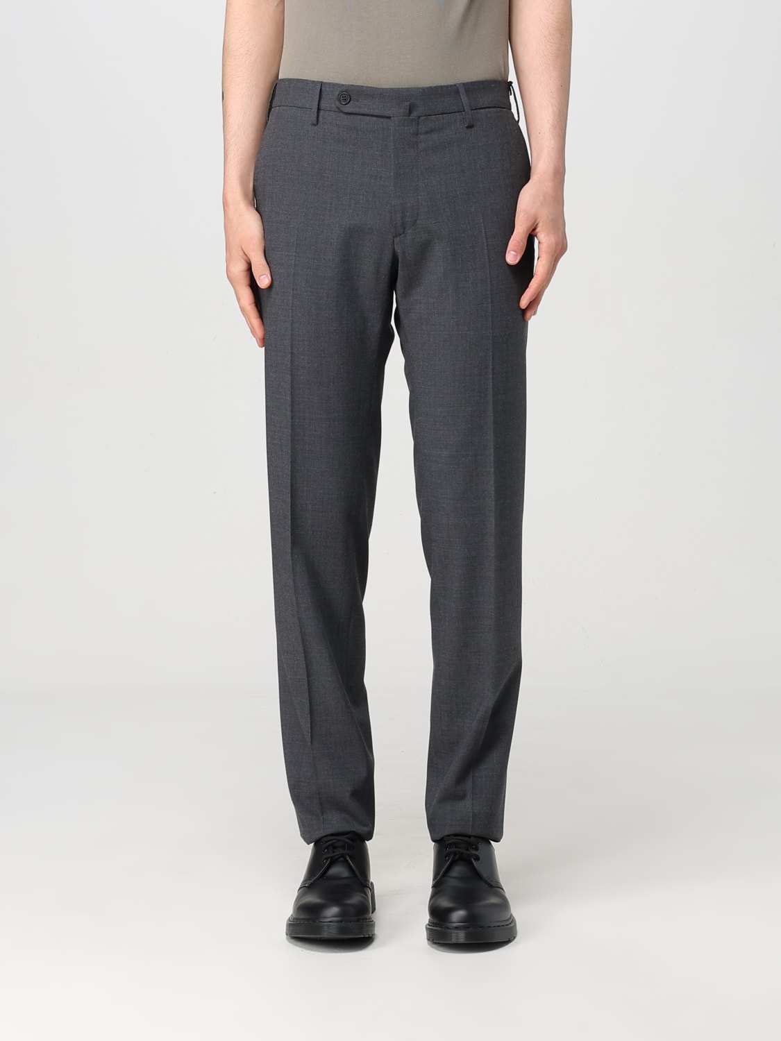 INCOTEX: Pants men - Grey 1 | Incotex pants 1TS0359169B online at GIGLIO.COM
