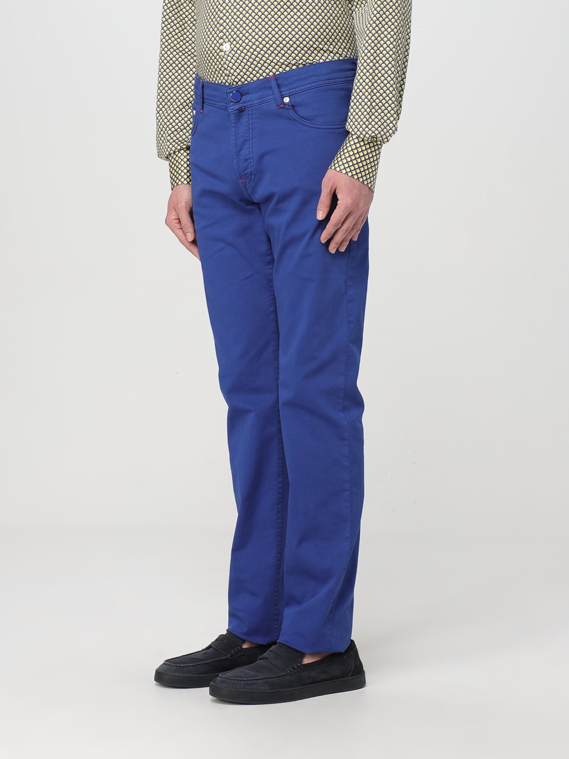 Kiton Outlet: Pants men - Blue | Kiton jeans UPNJSMK0601F02 online at ...