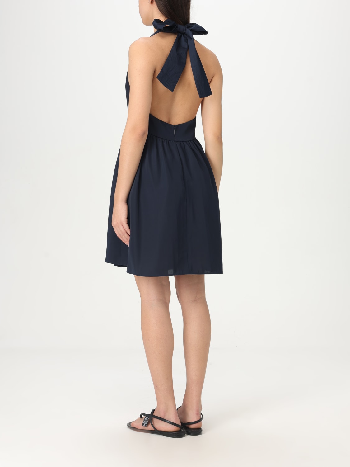 ARMANI EXCHANGE: Dress woman - Blue | Armani Exchange dress ...