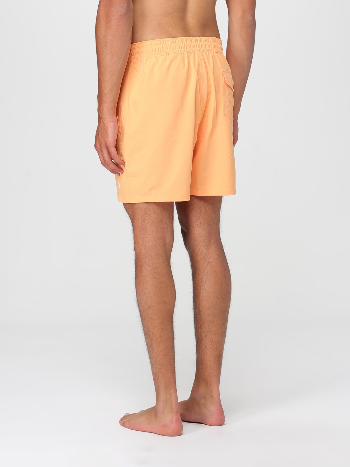 POLO RALPH LAUREN: Swimsuit men - Orange | Polo Ralph Lauren swimsuit 710957782 online at GIGLIO.COM