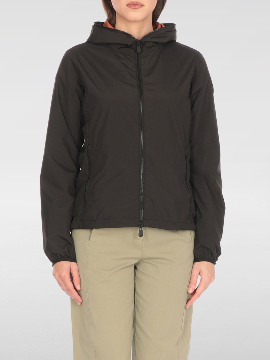 SAVE THE DUCK: women's jacket - Black | Save The Duck jacket D32201WWIND20 online at GIGLIO.COM